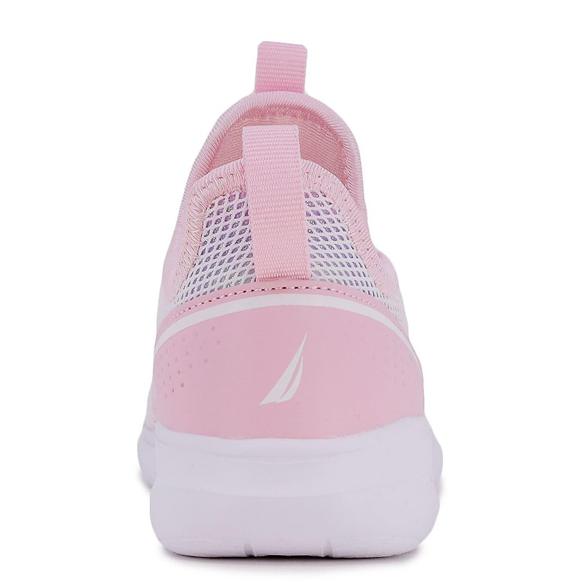 Nautica Kids Youth Athletic Fashion Sneaker Running Tennis Shoe Slip On- Boy - Girl Little Kid Big Kid-Aloise-Multi Pink Size-2