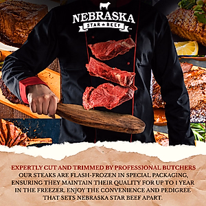 Nebraska Star Beef Premium Angus Steak Sampler Gift Package, Beef