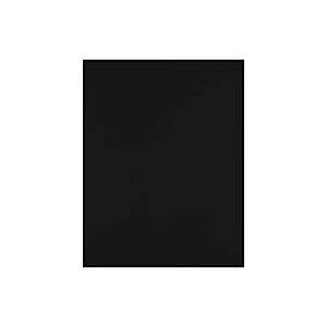 LUXPaper 8.5" x 11" Cardstock | Letter Size | Midnight Black | 100lb. Cover (183lb. Text) | 50 Qty