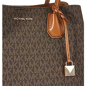 Michael Kors Mercer Gallery, Tote, BRN/Acorn