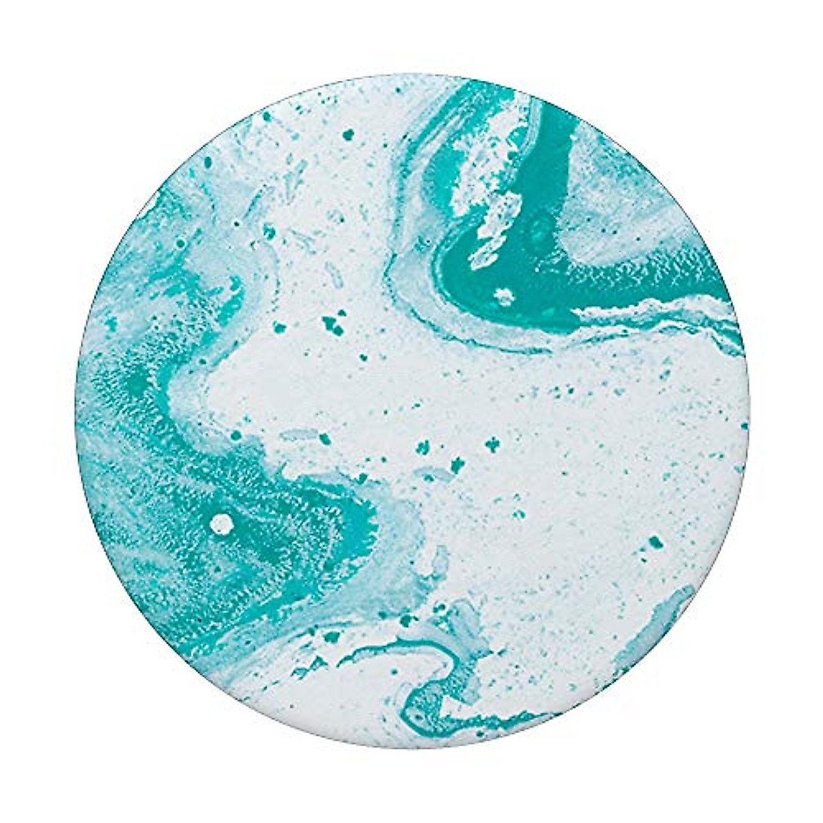 Turquoise Blue Watercolour Watercolor PopSockets Swappable PopGrip