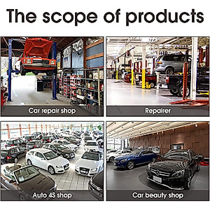 BIG RED TR4076 Torin Hydraulic Roll-Under Transmission Service/Floor Jack: 1/2 Ton (1,000 lb) Capacity, Red