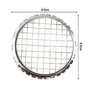 Totruning Egg Chopper for Hard Boiled Eggs - Egg Salad Choppers Stainless Steel Egg Slicer - Manual Egg Dicer Kitchen Tool for Egg Salad (A)