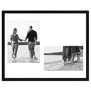 MCS Wood Float Frame, 16 by 20-Inch, Black