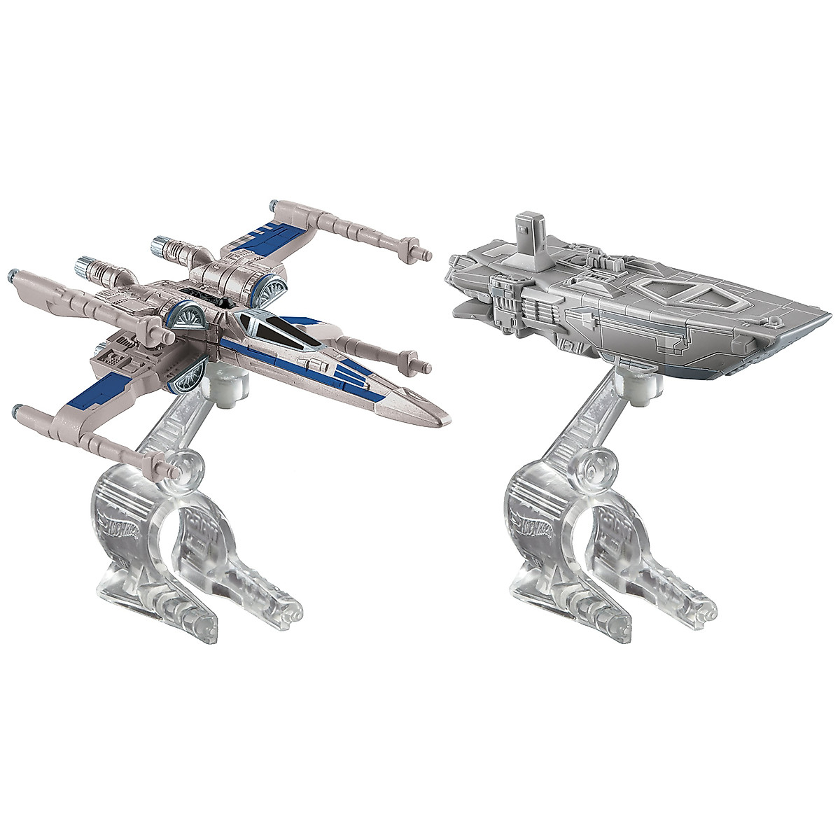Hot Wheels Star Wars: The Force Awakens First Order Transporter vs. X-Wing Fighter Starship 2-Pack