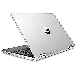 HP - Pavilion x360 2-in-1 11.6" Touch-Screen Laptop - Intel Pentium - 4GB Memory - 128GB Solid State Drive - Ash Silver Keyboard Frame, Natural Silver