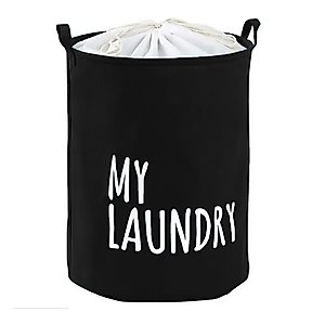 Premium Collapsible Laundry Hamper, Sturdy Oxford Fabric with Easy-Carry Handles, Ideal for Bedroom, Bathroom, and Closet Organization