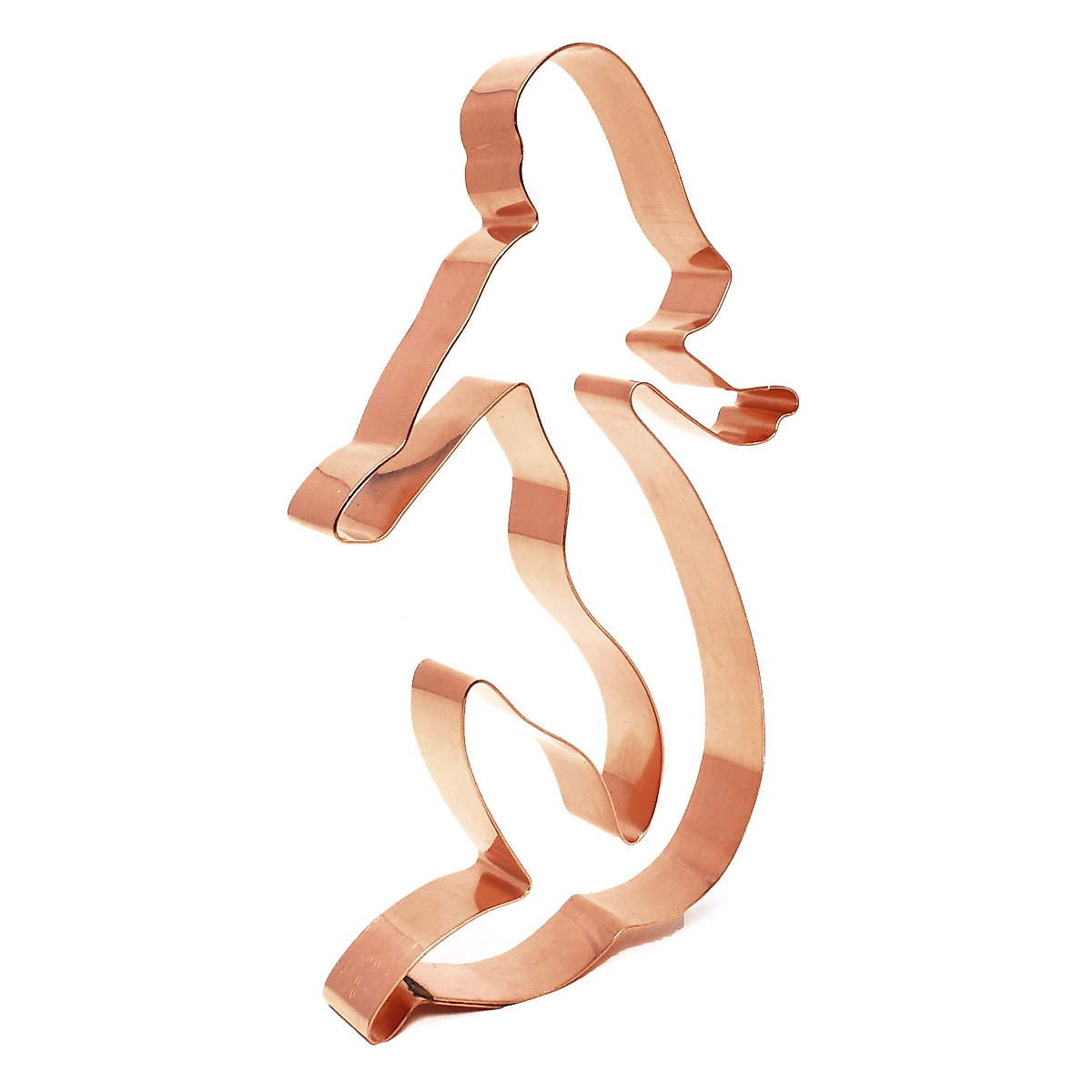 Pretty Mermaid Copper Cookie Cutter