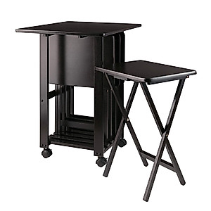 Winsome Wood Sophia Snack Table, 23.39x28.19x33.94, Coffee