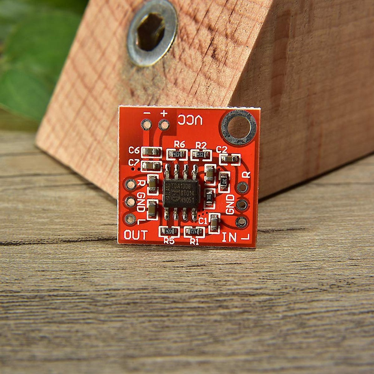 Comimark 2Pcs 3-6V TDA1308 Stereo Headphone Amplifier Board Module Preamplifier for Arduino
