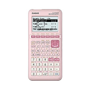 Casio fx-9750GIII, Standard Graphing Calculator, Python and Natural Text Book Display, Black