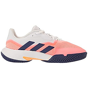 adidas Women's Courtjam Control Tennis Shoe, Acid Red/Legacy Indigo/Turbo, 9