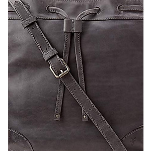 Frye Melissa Drawstring Hobo, Carbon