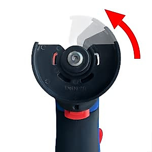 HERZO Mini Angle Grinder Cordless 2 inch, 7.2V Lithium Brushless Grinder Tool for Cutting, Grinding