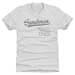 500 LEVEL Sandy Alcantara T-Shirt (Premium Men's T-Shirt, X-Large, Tri Ash) - Sandy Alcantara Sandman 2019 Players Weekend Script S