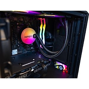 Meshify C Gaming Desktop (Intel i7 14700KF 20-Core 5.4GHz Turbo, RTX 4070 12GB, 2TB NVMe SSD, 16GB DDR4, Win 11H) Gamer Computer PC