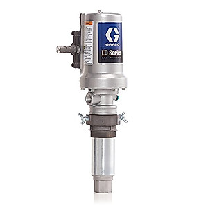 Graco 24G576 LD Series Air-Powered 3:1 Universal Oil Pump with Bung Adapter, Black/Grey