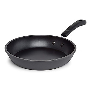 Ecolution Symphony Reinforced Ergonomic Cool-Touch Silicone Handles, Dishwasher Safe, Nonstick, 11 Inch, Grey