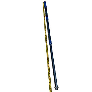 FibroPool Leaf Skimmer Net with Extendable Aluminum Pole - Ultra Fine Mesh Rake for Cleaning Swimming Pools, Spas, Hot Tubs and Fountains - Pool Maintenance Accessories