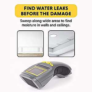 General Tools LCD Moisture Meter #MM8 - Leak and Humidity Detector - Pinless and Non-Invasive