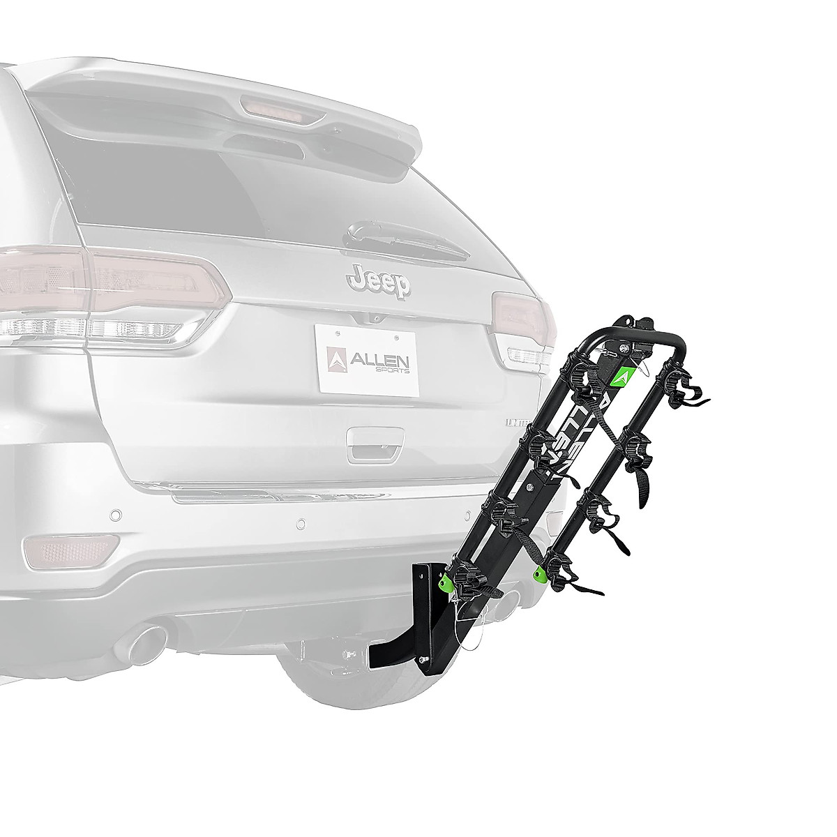 Allen Sports Deluxe 4-Bike Carrier for 2" Hitch, Model ZN540,Black
