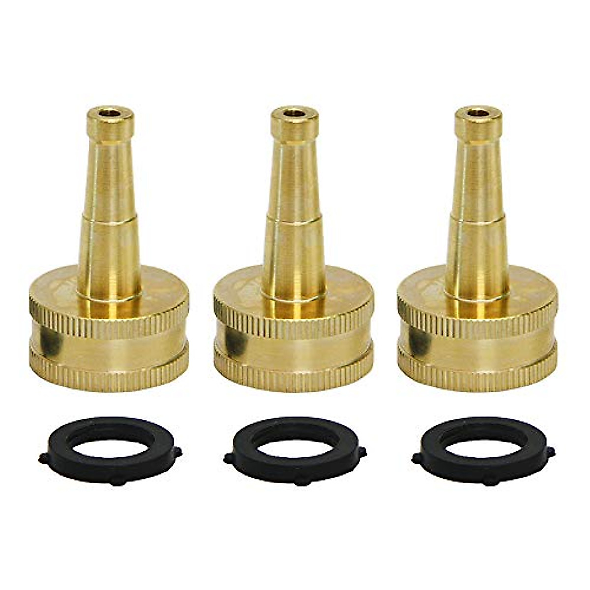 Suntai Solid Brass Jet Sweeper Jet Nozzle, 3 Pack