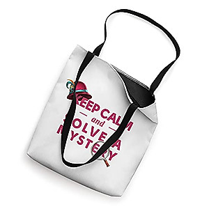 June's Journey Keep Calm Tote Bag in Pink Tote Bag