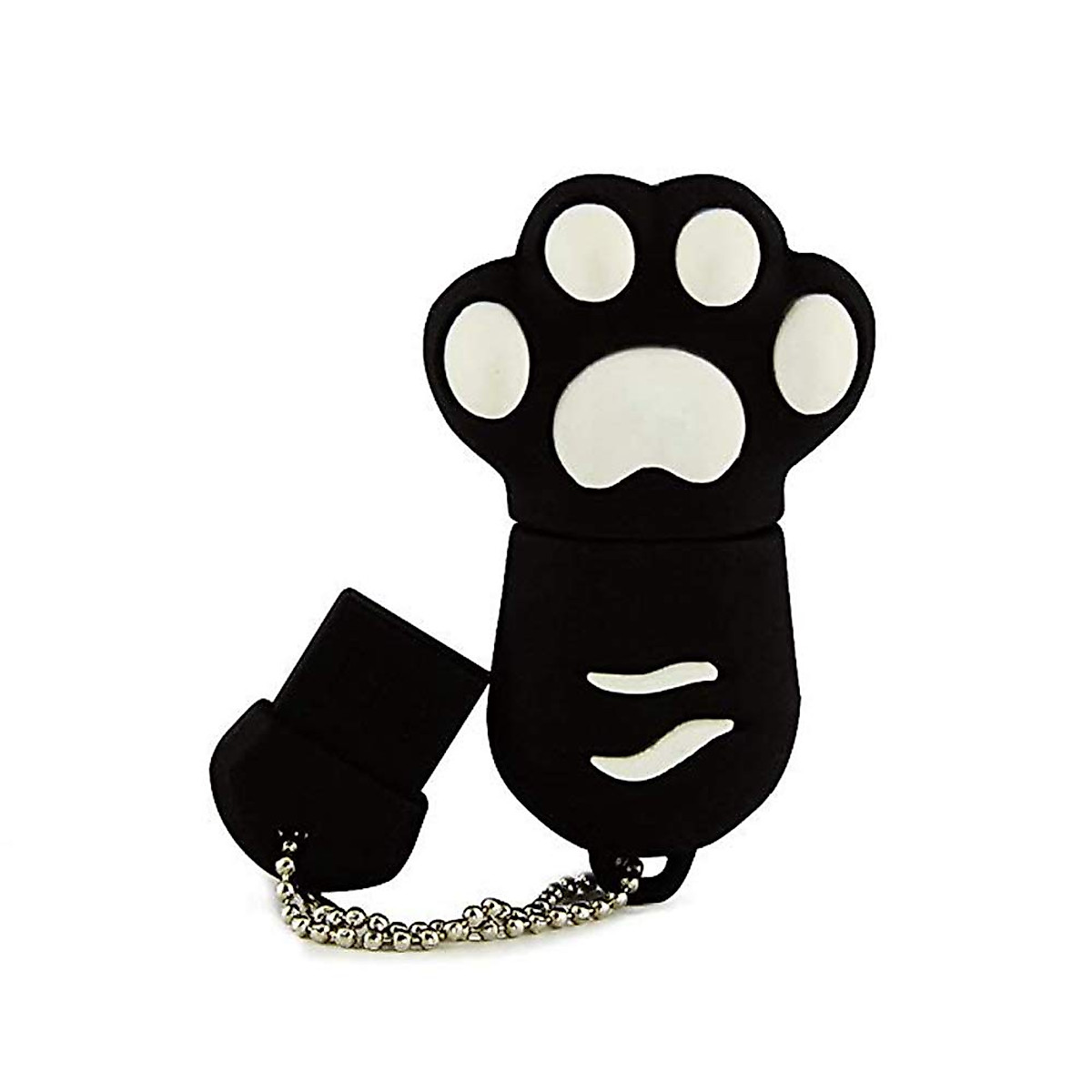 Aneew 16GB Pendrive Cartoon Cute Black Cat Claw Footprint USB Flash Drive Memory Thumb Gift
