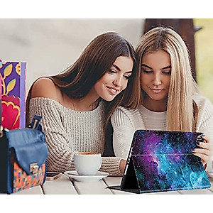 iPad Mini 6 Case, iPad Mini 2021 6th Generation Case Auto Sleep/Wake Multi-Angle Stand for iPad Mini 6th Gen 8.3 Inch , Galaxy