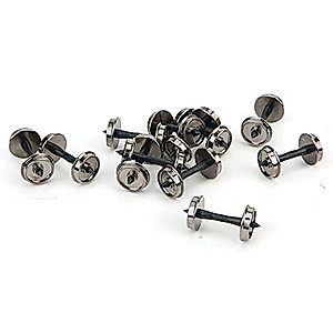 Walthers Proto HO Scale 36" Wheelsets - Metal Wheels/Plastic Axles (12-Pack)
