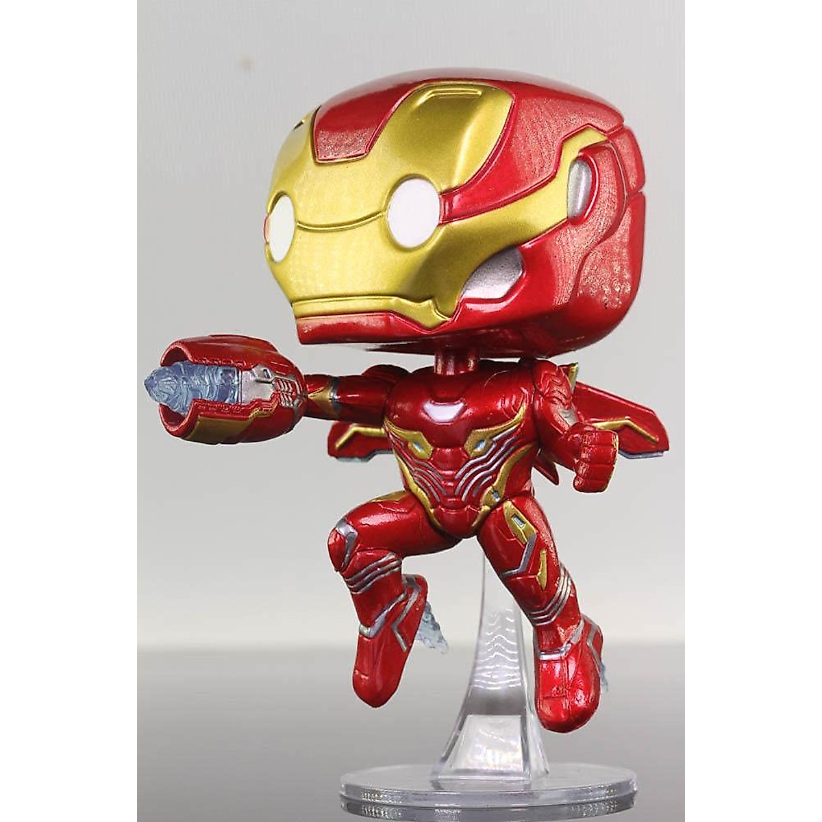 POP Marvel: Avengers Infinity War - Iron Man Funko Vinyl Figure (Bundled with Compatible Box Protector Case)