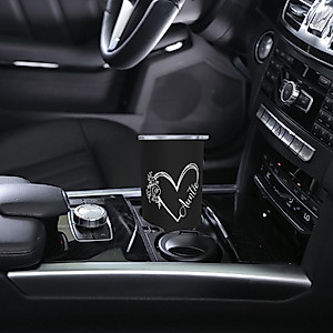 Yipaidel 20oz Stainless Steel Rose Tumbler - Vacuum Insulated Mug with Lid, Inspirational Auntie Gifts for Mom/Sister/Best Friend, Motivational Coworker Gifts for Mothers Day Christmas (Auntie Rose)