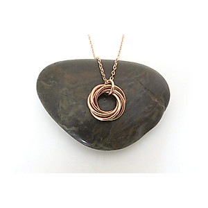 60th Birthday Gift for Women | Rose Gold Necklace | 60th Birthday Necklace