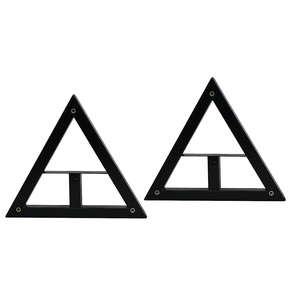 Rockville RVSM1 Pair of Near-Field Studio Monitor Stands w/ Adjustable Height,Black