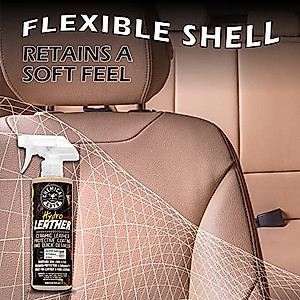 Chemical Guys SPI22916 HydroLeather Ceramic Leather Protective Coating for Car Interiors, Furniture, Apparel, Boots, and More (Works on Natural, Synthetic, Pleather, Faux Leather and More) (16 fl oz)