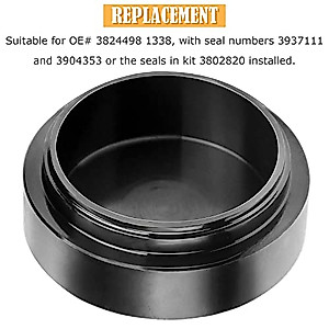Front Cover Crankshaft Seal Installer Installation Tools Campatible with 1989-Current Cummins 3.9L 5.9L 6.7L Replaces 3824498 1338