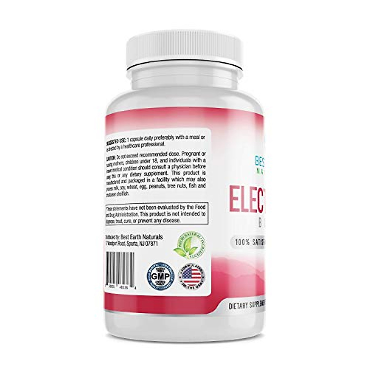 Best Earth Naturals Electrolyte Support Supplement - Helps Support Electrolyte Balance with Vitamin D, Calcium, Magnesium, Sodium, Potassium, Boron and More!