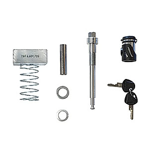 Let's Go Aero (SHP2040-XXL Keyless Press-on Locking Silent Hitch Pin for 3 inch Hitches