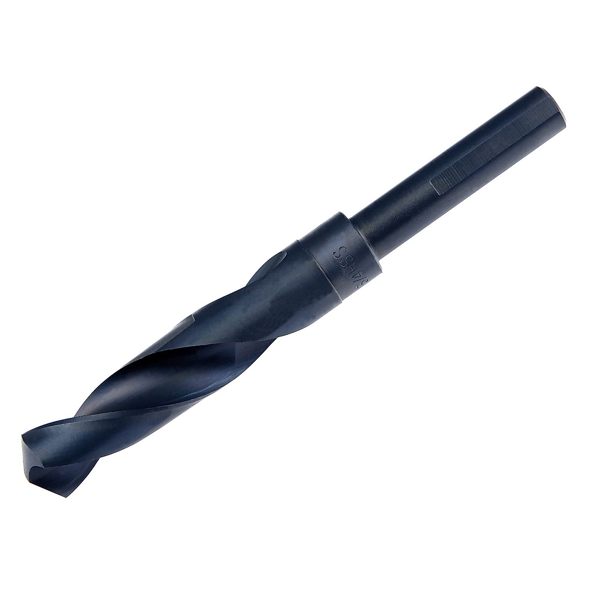 MAXTOOL 9/16" Silver and Deming Drill Bits HSS M2 S & D Drill Bits Prentice Twist Drills Black Oxide 3-Flat on 1/2" Shank 3-Flat 6" OAL; SD02B03R036