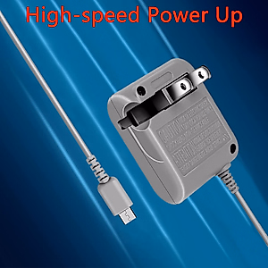 DS Lite Charger, DTOL DS Lite Charger Replacement for Nintendo DS Lite, AC Adapter Compatible with DS Charger (100-240v) 2 Pack