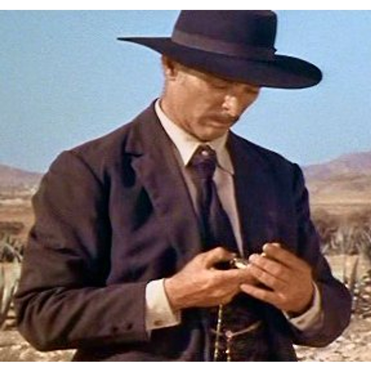 StraightLine Music Pocket Watch Movie Prop from for A Few Dollars More - Clint Eastwood + Lee Van Cleef - Great Gift