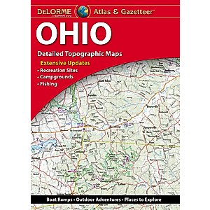 Delorme Atlas & Gazetteer Ohio