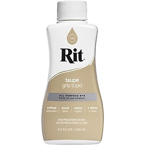 Rit Purpose Liquid Dye 236ml, Taupe, 8 Fl Oz