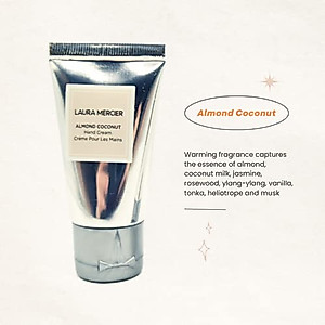 Laura Mercier 3-Pc. Party Of Three Hand Cream Travel Size Set:: Almond Coconut, Ambre Vanille, Crème Brûlée