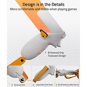 Syntech Charging Link Cable 16FT with Touch Controller Grips Cover Compatible with Oculus Quest 2