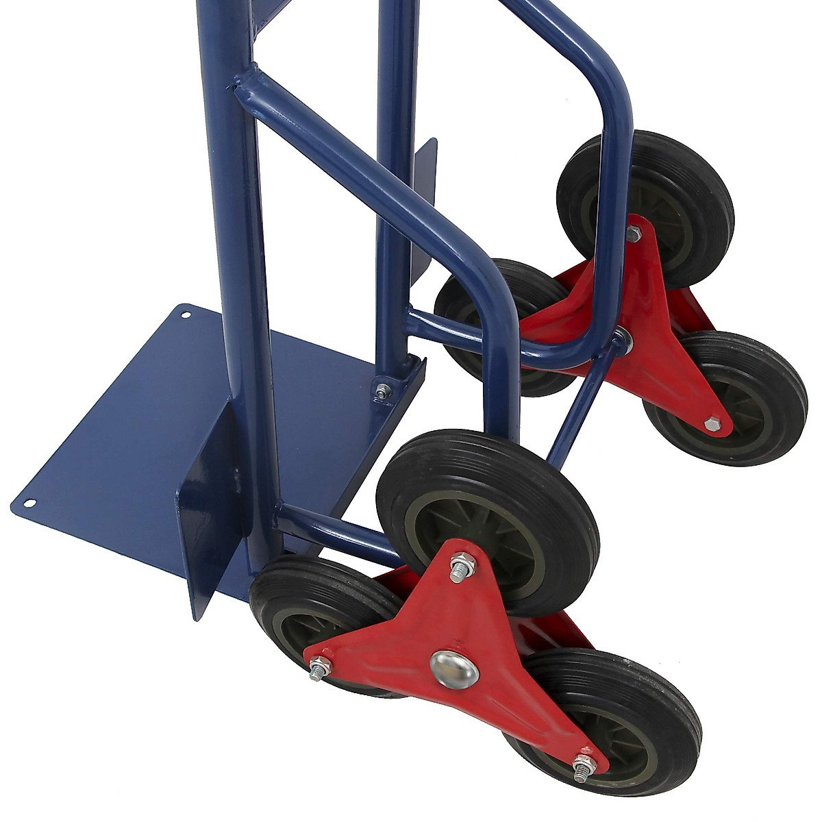 ENFANY 440lbs Heavy Duty Stair Climbing Moving Dolly Hand Truck Warehouse Appliance Cart Blue