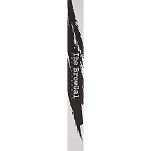 The BrowGal - 3 in 1, Skinny Eyebrow Pencil - 06 with Sharpener Cap & Spoolie Brush - Draws Tiny Brow Hairs & Fills in Sparse Areas & Gaps, Sharp Enable, Longwear, Long Lasting – "7.4 In, Blonde Color