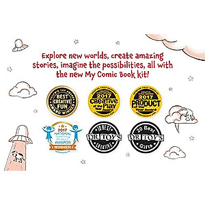 Lulu Jr. My Comic Book Making Kit, Multicolor, 6.75" x 10.25"