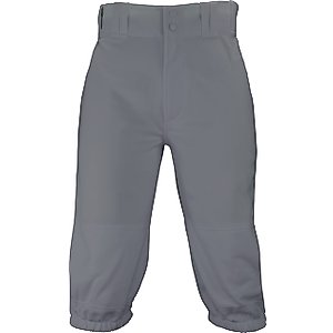 Marucci Sports - Adult Tapered Double-Knit Pant Short Gray, Gray, Adult Medium, (MAPTTDKSH-GY-AM)