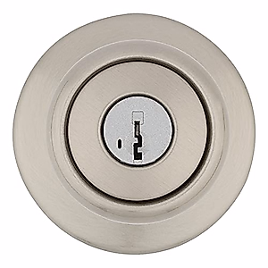 Kwikset 94002-852 Tylo Keyed Entry Knob with Smartkey Security In Satin Nickel